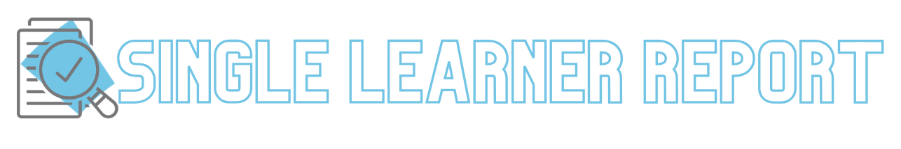 How can I get a report on a single learner?