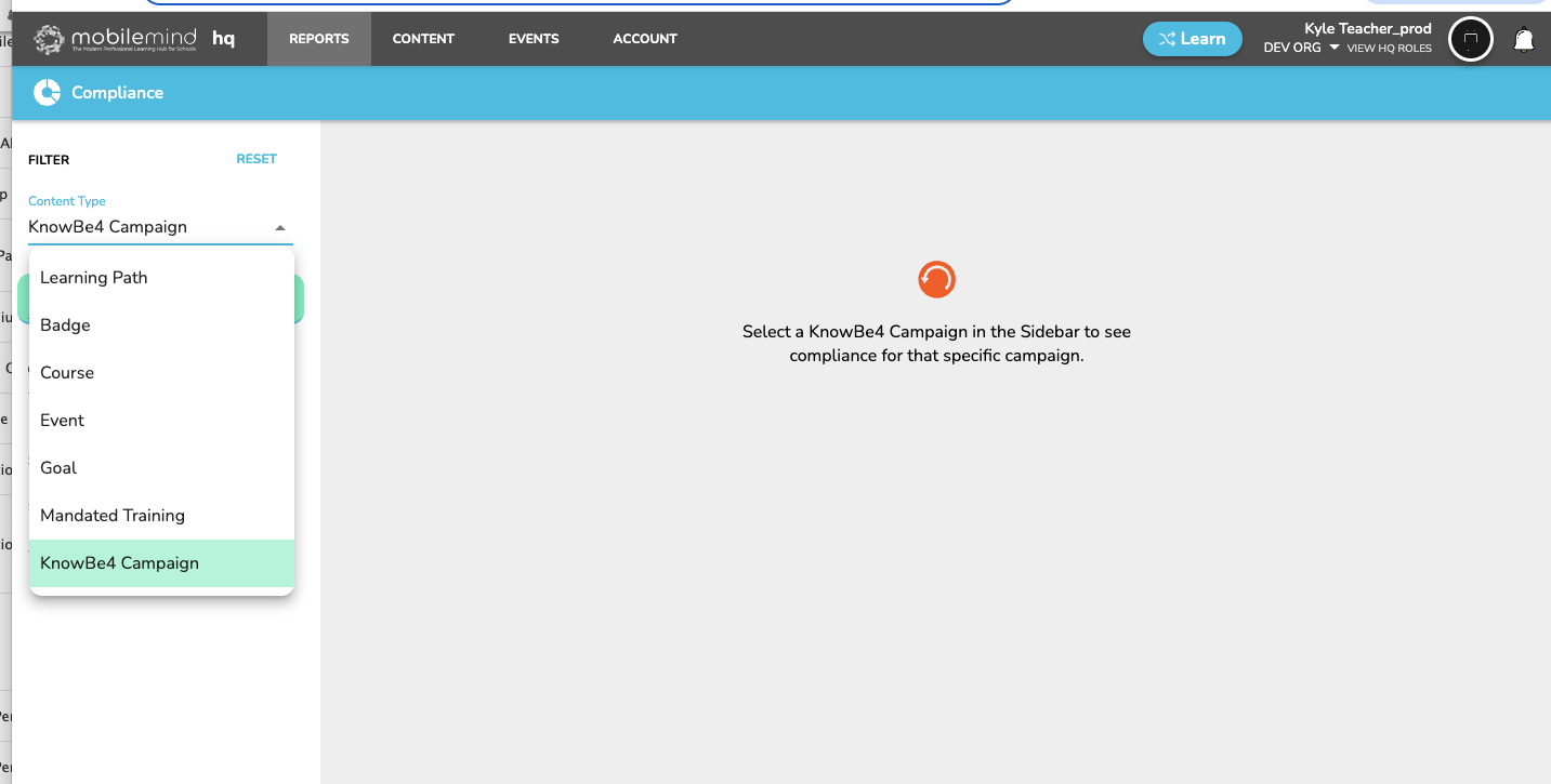 KnowBe4 integration setup